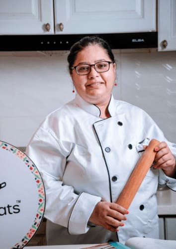 Through training, individuals from the refugee community become skilled ...